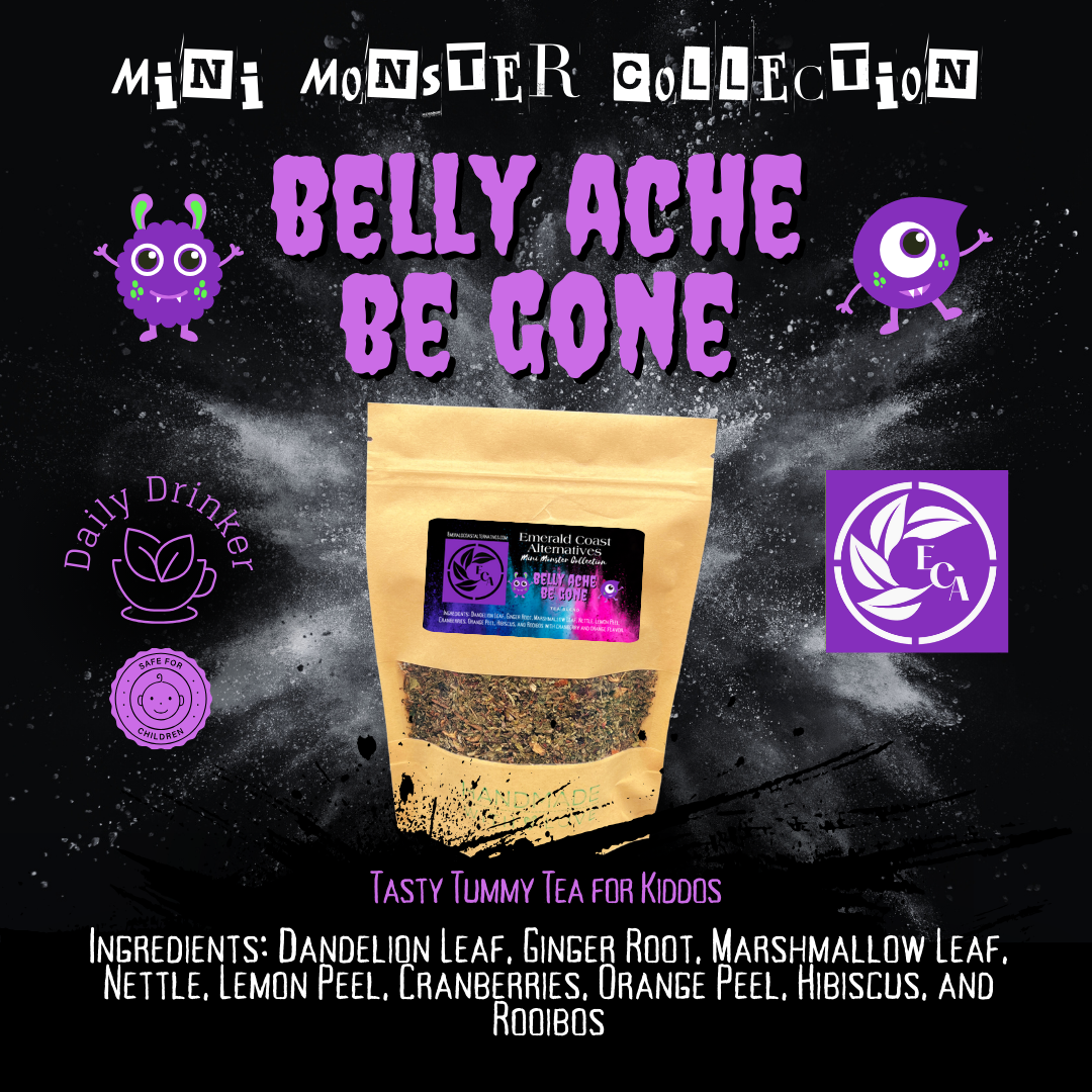 Belly Ache Be Gone Kids Herbal Tea - Mini Monsters Collection ...